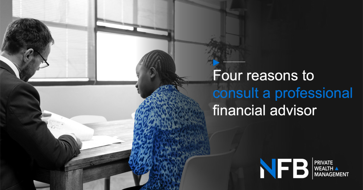 Four reasons to consult a professional financial advisor