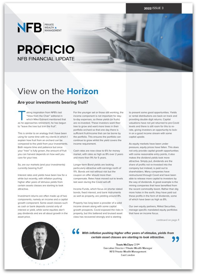 Are your investments bearing fruit?